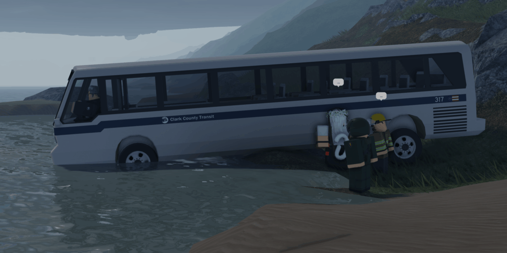 Rescue Team Saves Transportation Authority Bus Driver from Dangerous ...